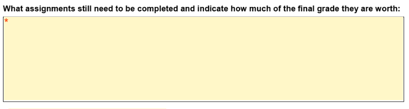 Incomplete Request Form Guide – Faculty & Staff Support